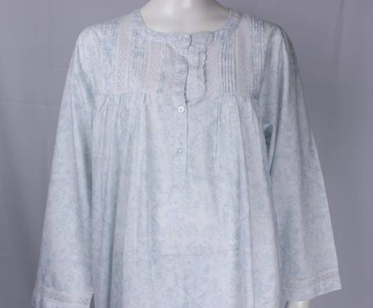 Alice & Lily 514 Cotton Nightie (Blue Toile) – Little Boutique